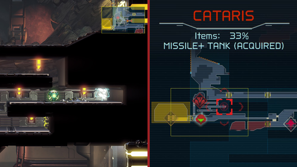 Metroid Dread Cataris items walkthrough - 100% Completion Guide - Gamepur