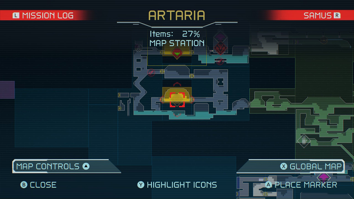 All Map Station locations in Metroid Dread - Gamepur