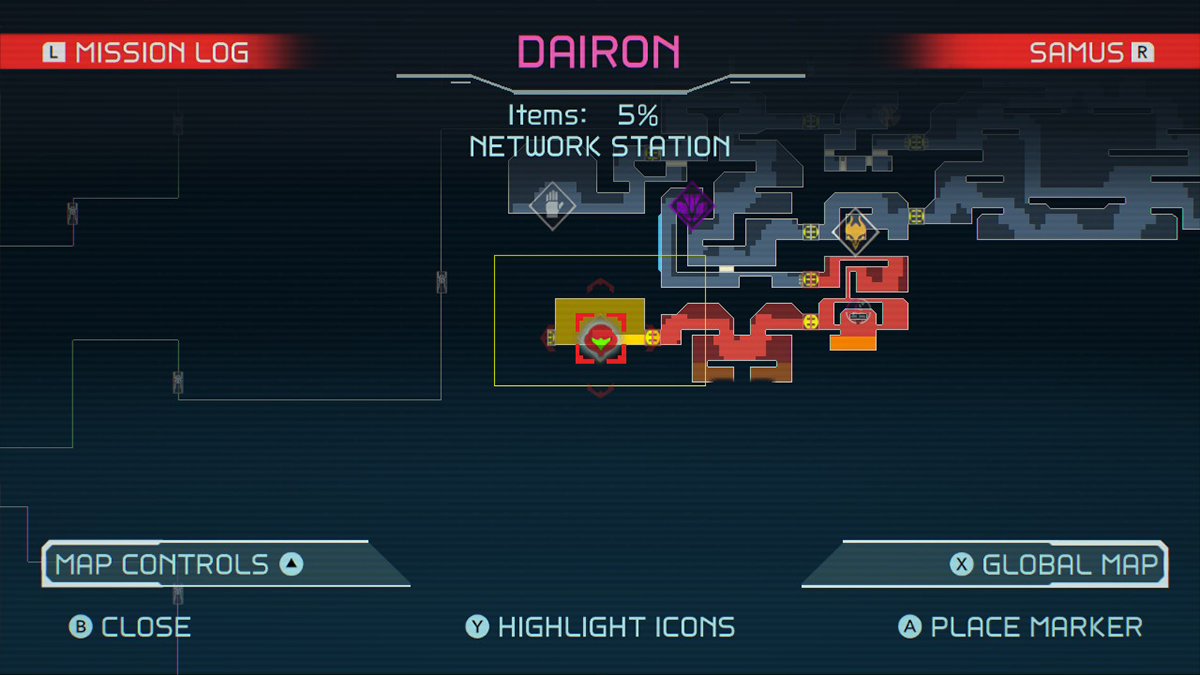 All Network Station locations in Metroid Dread - Gamepur