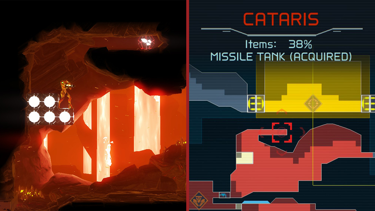 Metroid Dread Cataris items walkthrough - 100% Completion Guide - Gamepur