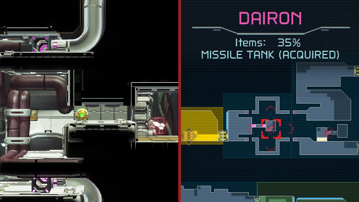 Metroid Dread Dairon items walkthrough - 100% completion guide - Gamepur