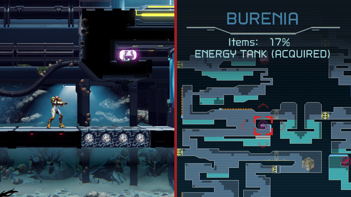 All Burenia Energy Tank locations in Metroid Dread - Gamepur