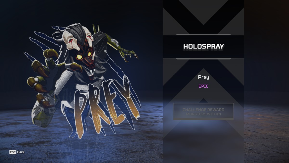 All Week 1 Prize Tracker rewards for the Monsters Within event in Apex ...