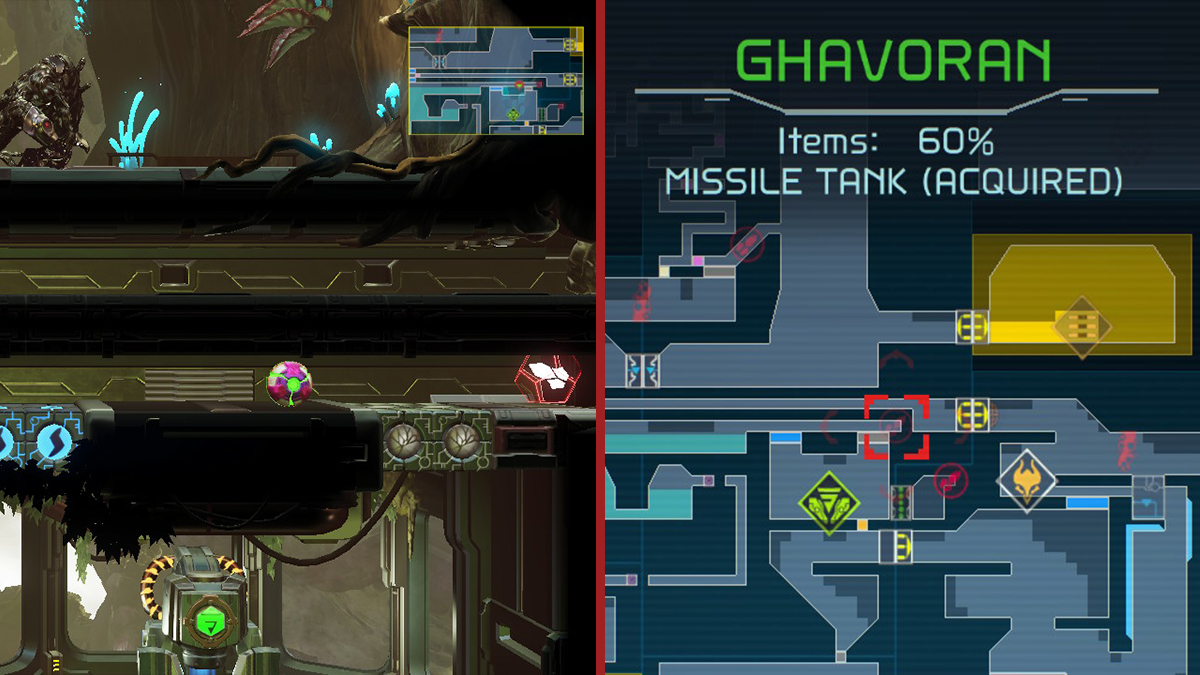Metroid Dread Ghavoran items walkthrough - 100% completion guide - Gamepur