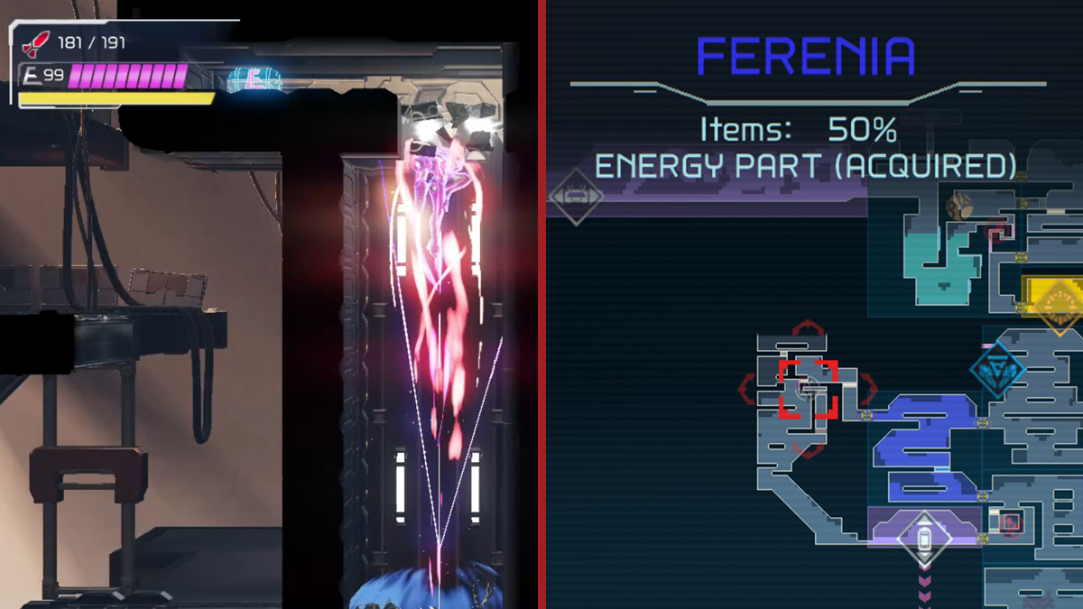 Metroid Dread Ferenia items walkthrough - 100% completion guide - Gamepur