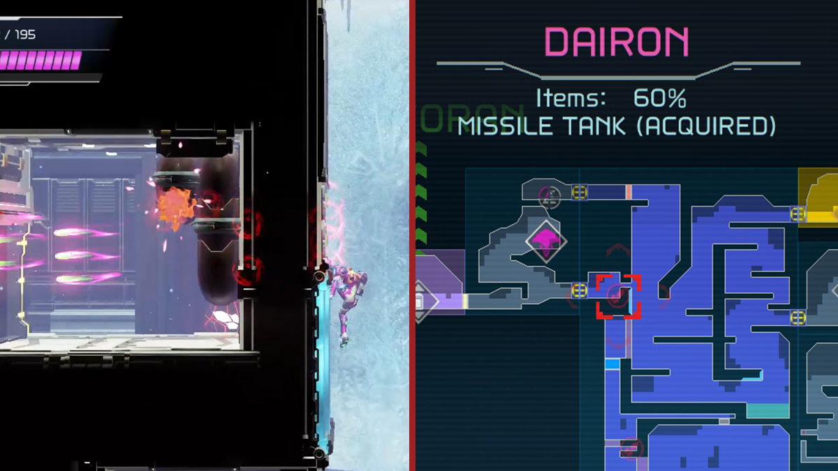 Metroid Dread Dairon items walkthrough - 100% completion guide - Gamepur
