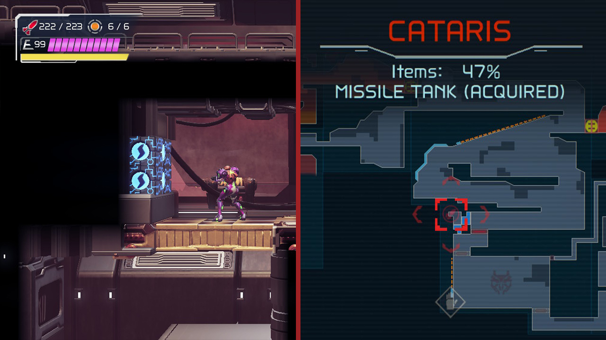Metroid Dread Cataris items walkthrough - 100% Completion Guide - Gamepur