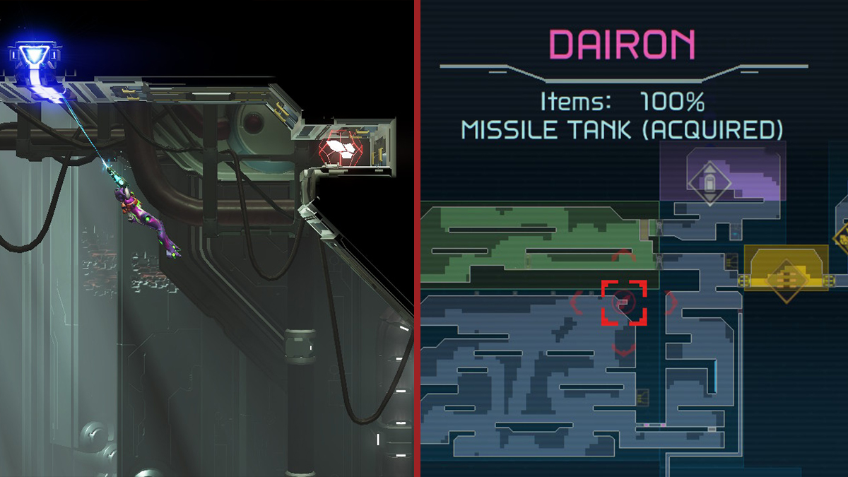 Metroid Dread Dairon items walkthrough - 100% completion guide - Gamepur