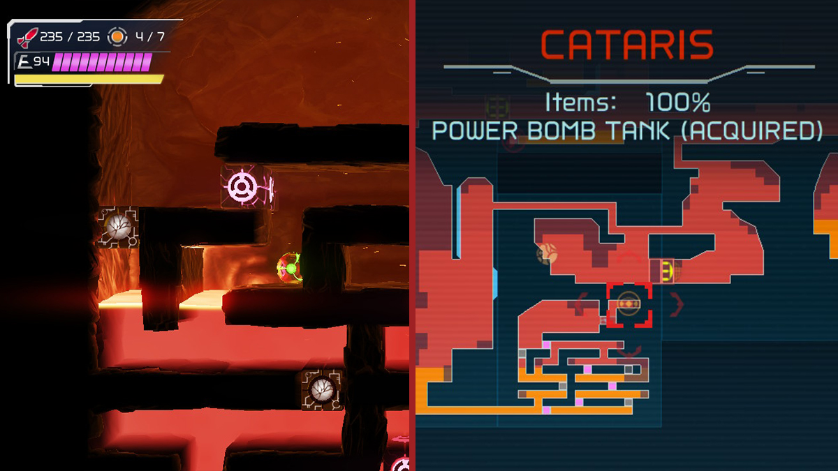 Metroid Dread Cataris items walkthrough - 100% Completion Guide - Gamepur