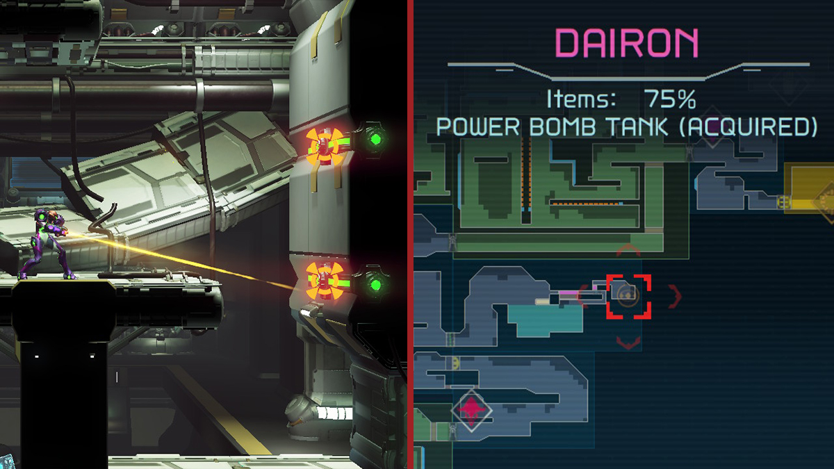 Metroid Dread Dairon items walkthrough - 100% completion guide - Gamepur