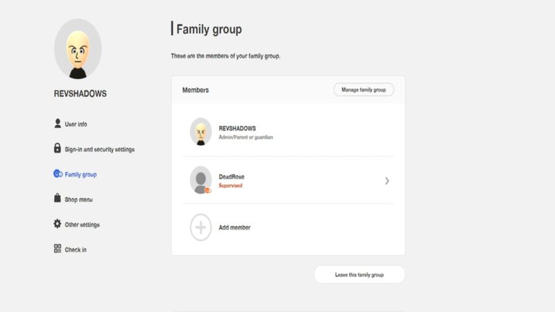 How to add people to your Nintendo Switch Online family account - Gamepur