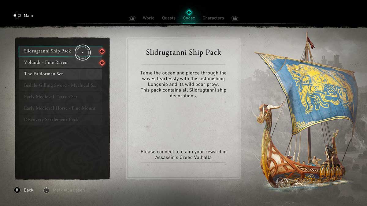 How to unlock the Slidrugtanni Ship Pack in Assassin’s Creed Valhalla ...