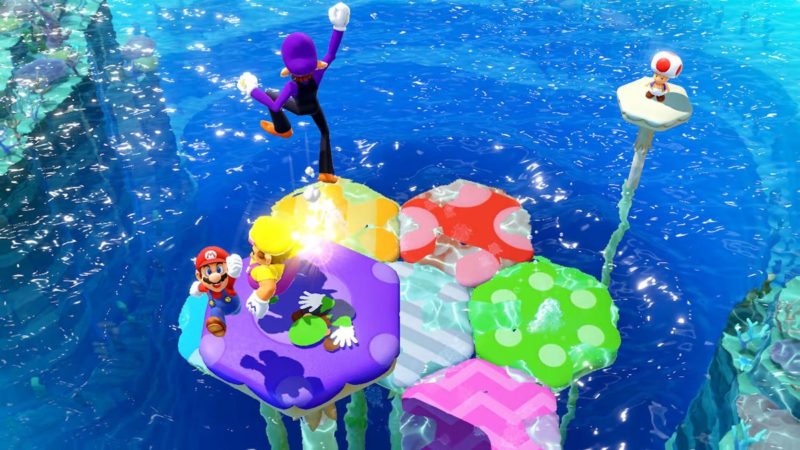 Mario Party’s hand-hurting Tug o’War minigame includes a safety warning ...