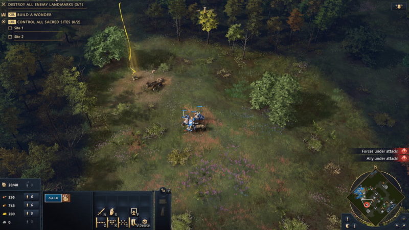 How to safely hunt boars in Age of Empires IV - Gamepur