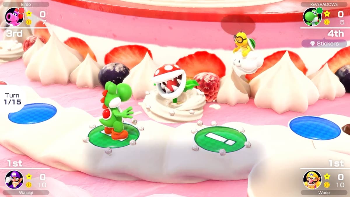 Peach S Birthday Cake Board Guide Mario Party Superstars Gamepur