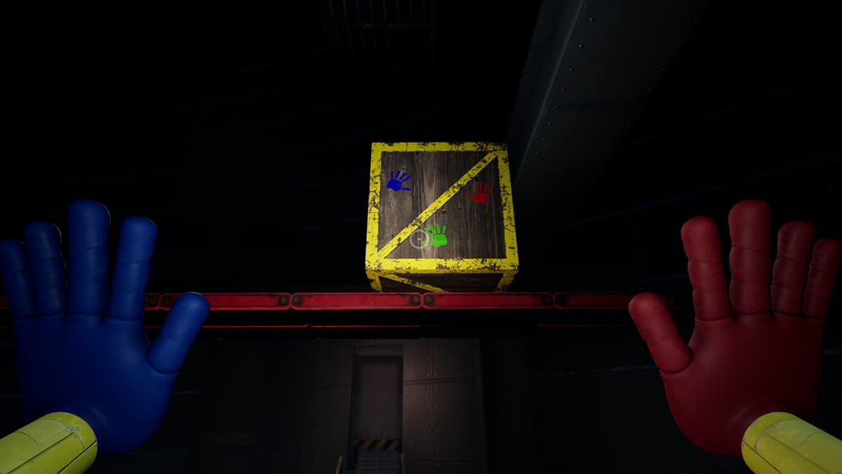 How to escape Huggy Wuggy in Poppy Playtime - Gamepur