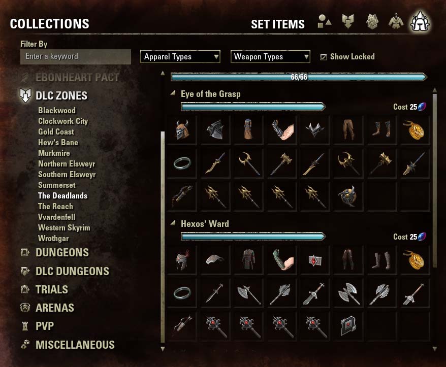 Farming sets in Elder Scrolls Online: Curated Item Set Drops - Gamepur