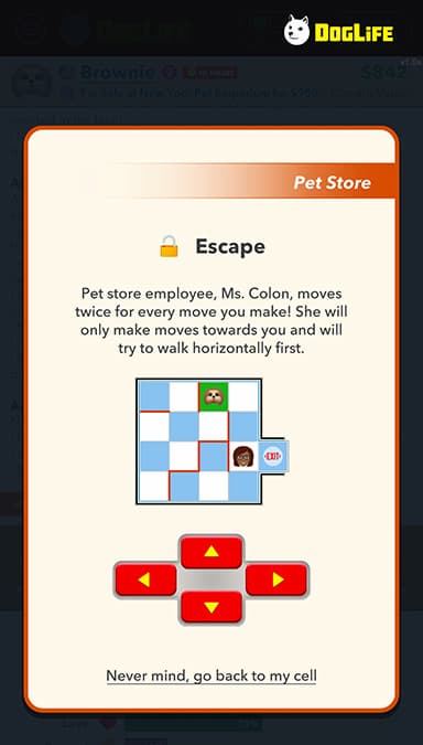 How to escape a pet store or animal shelter in DogLife - Gamepur