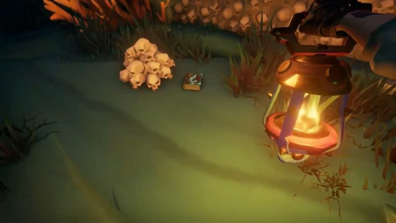 All Shrine of the Coral Tomb journal locations in Sea of Thieves - Gamepur