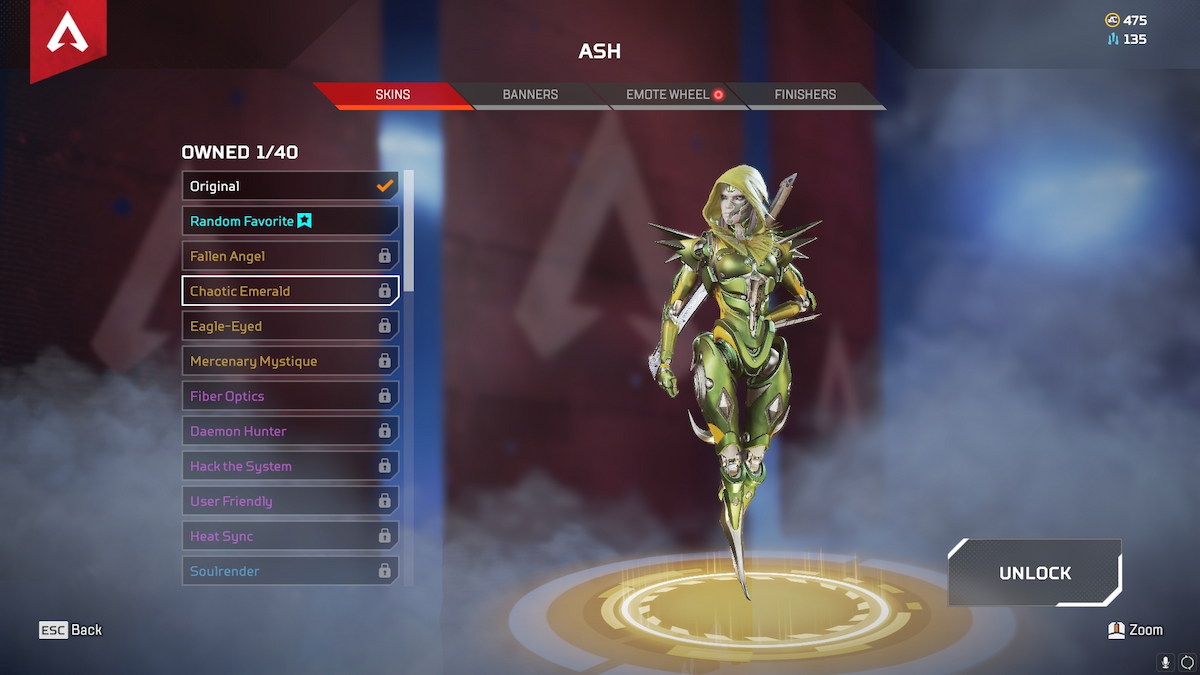 The best skins for Ash in Apex Legends - Gamepur