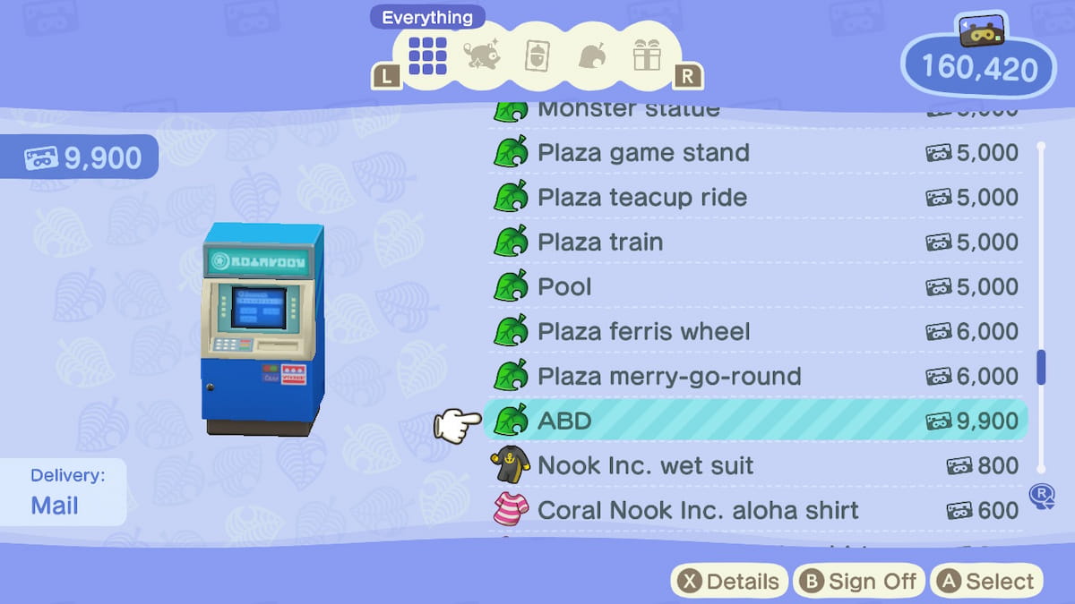 How to get an ABD in Animal Crossing: New Horizons' 2.0.0 Update - Gamepur