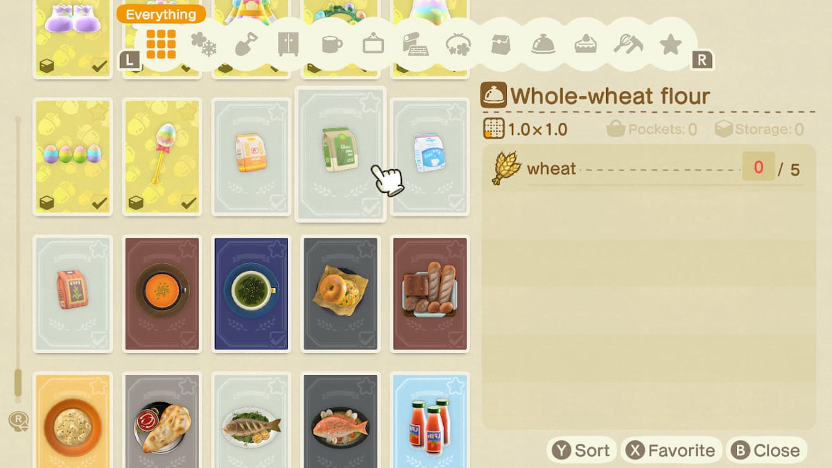 How to make whole-wheat flour in Animal Crossing: New Horizons' 2.0.0 ...