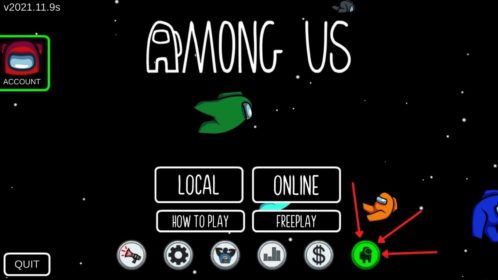 How to equip cosmetics types in Among Us - Gamepur