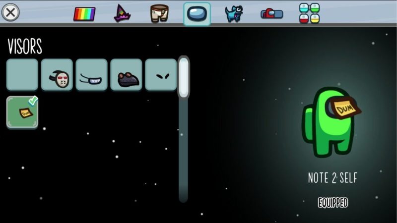 How to equip cosmetics types in Among Us - Gamepur