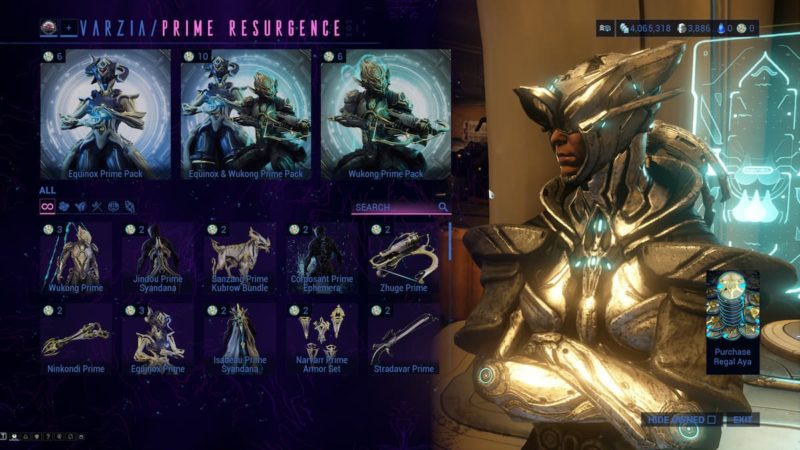 Как Prime Resurgence работает в Warframe - NexusMoD.RU