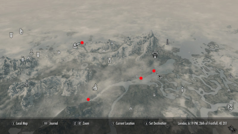 All fishing locations in The Elder Scrolls V: Skyrim - Gamepur