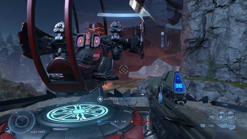 How to kill an Enemy Spartan with a Shade Turret in Halo Infinite - Gamepur