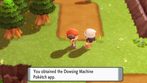How to get the Dowsing Machine Pokétch app in Pokémon Brilliant Diamond ...