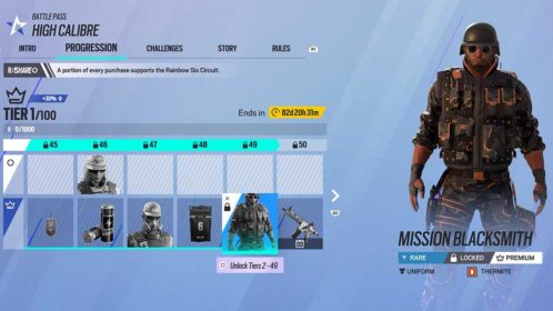 Best battle pass rewards in Rainbow Six Siege Operation High Calibre ...