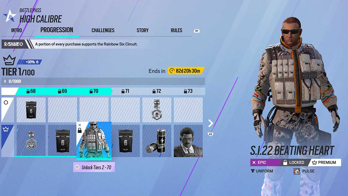 Best battle pass rewards in Rainbow Six Siege Operation High Calibre ...