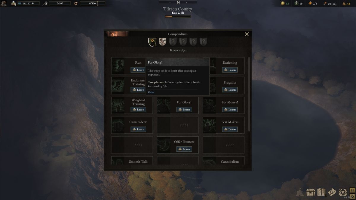 How to gain and use Knowledge Points in Wartales - Gamepur