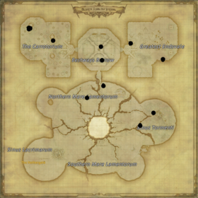All Aether Current locations in Mare Lamentorum in Final Fantasy XIV ...