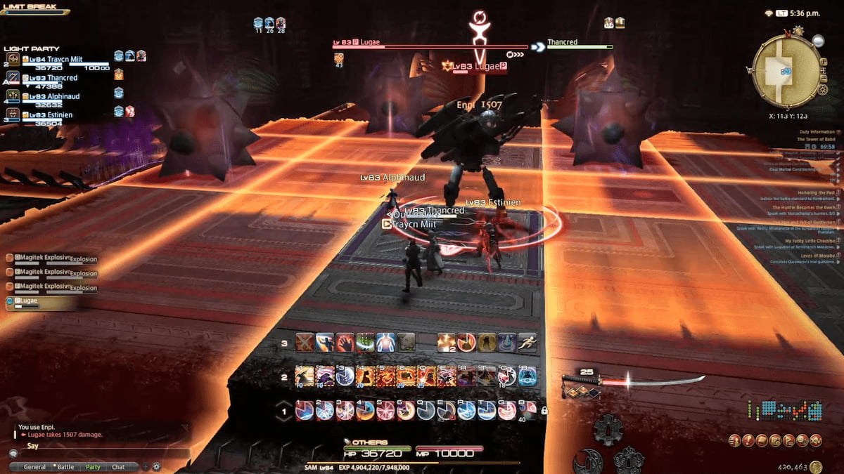 How to beat Lugae in The Tower of Babil in Final Fantasy XIV - Gamepur
