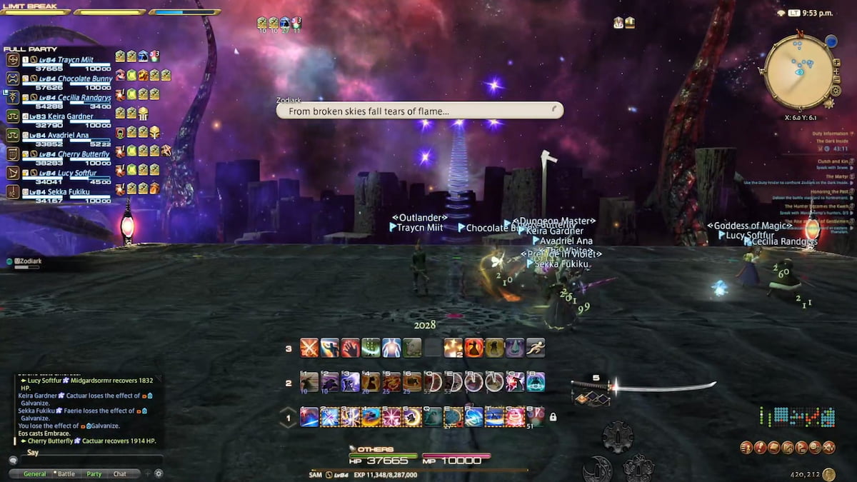 How to beat Zodiark in The Dark Inside Trial in Final Fantasy XIV - Gamepur