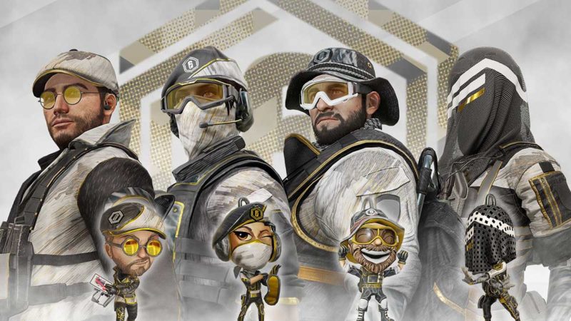 All items in the eSports All Regions Set in Rainbow Six Siege - Gamepur