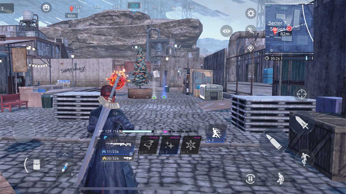 All Christmas Tree locations in Final Fantasy VII: The First Soldier ...
