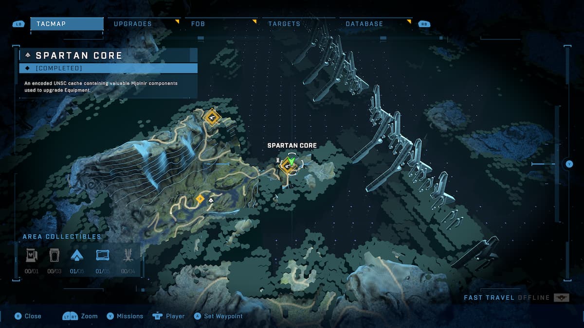 All Spartan Core locations in Graveyards in Halo Infinite - Gamepur