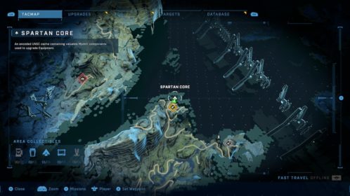All Spartan Core locations in Graveyards in Halo Infinite - Gamepur