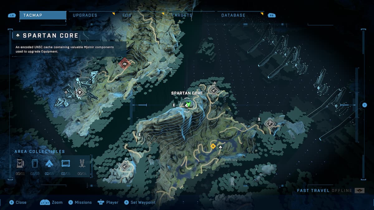 All Spartan Core locations in Graveyards in Halo Infinite - Gamepur