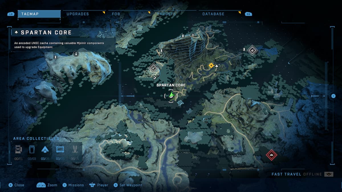 All Spartan Core locations in Graveyards in Halo Infinite - Gamepur