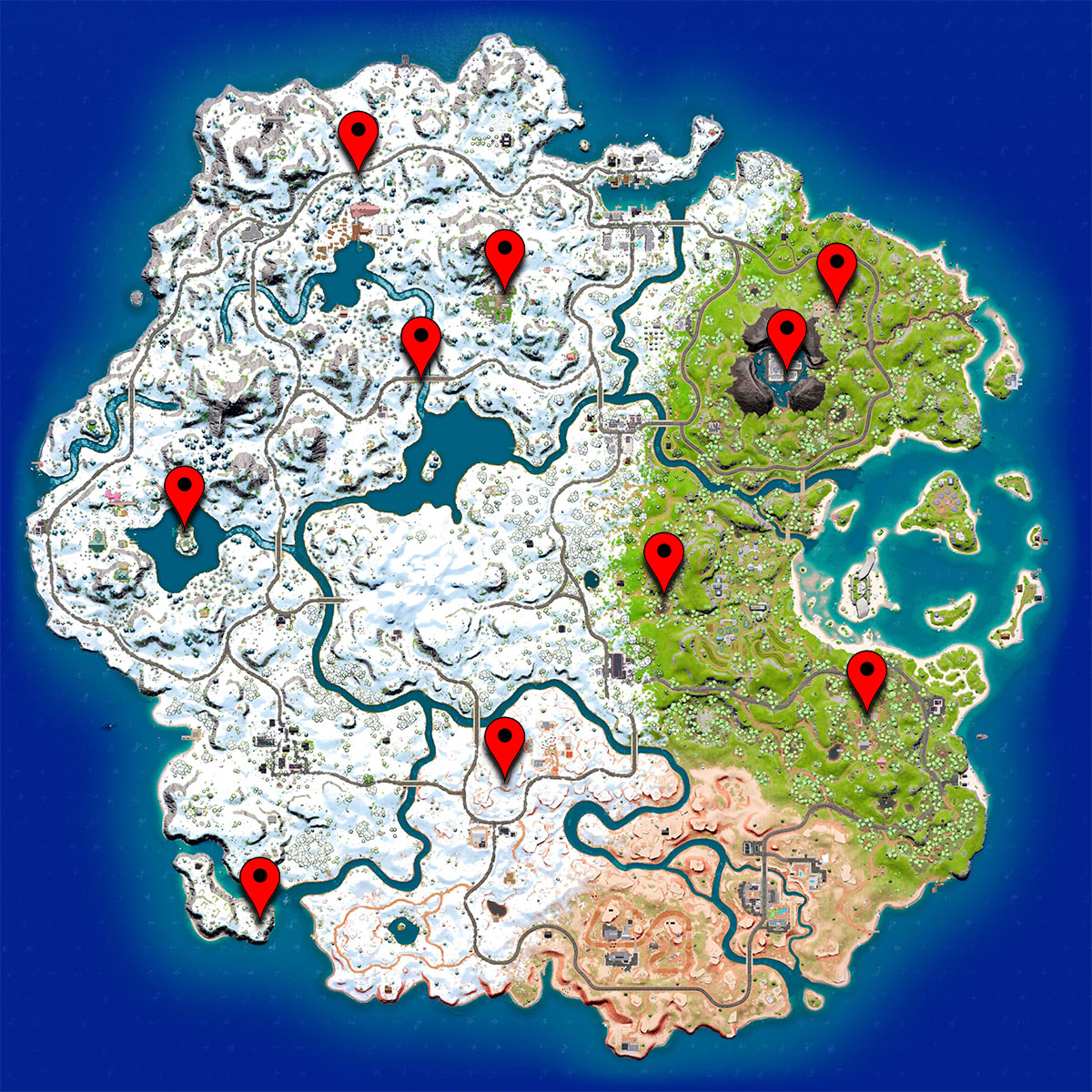 Where to Collect COG Tags in Fortnite Chapter 3 - Gamepur