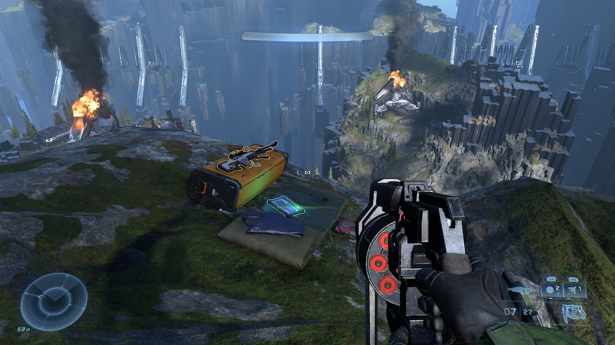 All audio log locations in Graveyards in Halo Infinite - Gamepur