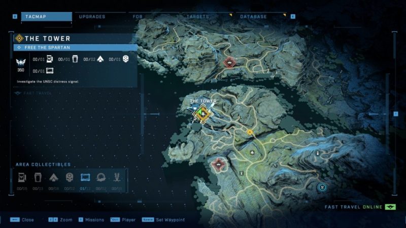 All audio log locations in The Tower in Halo Infinite - Gamepur