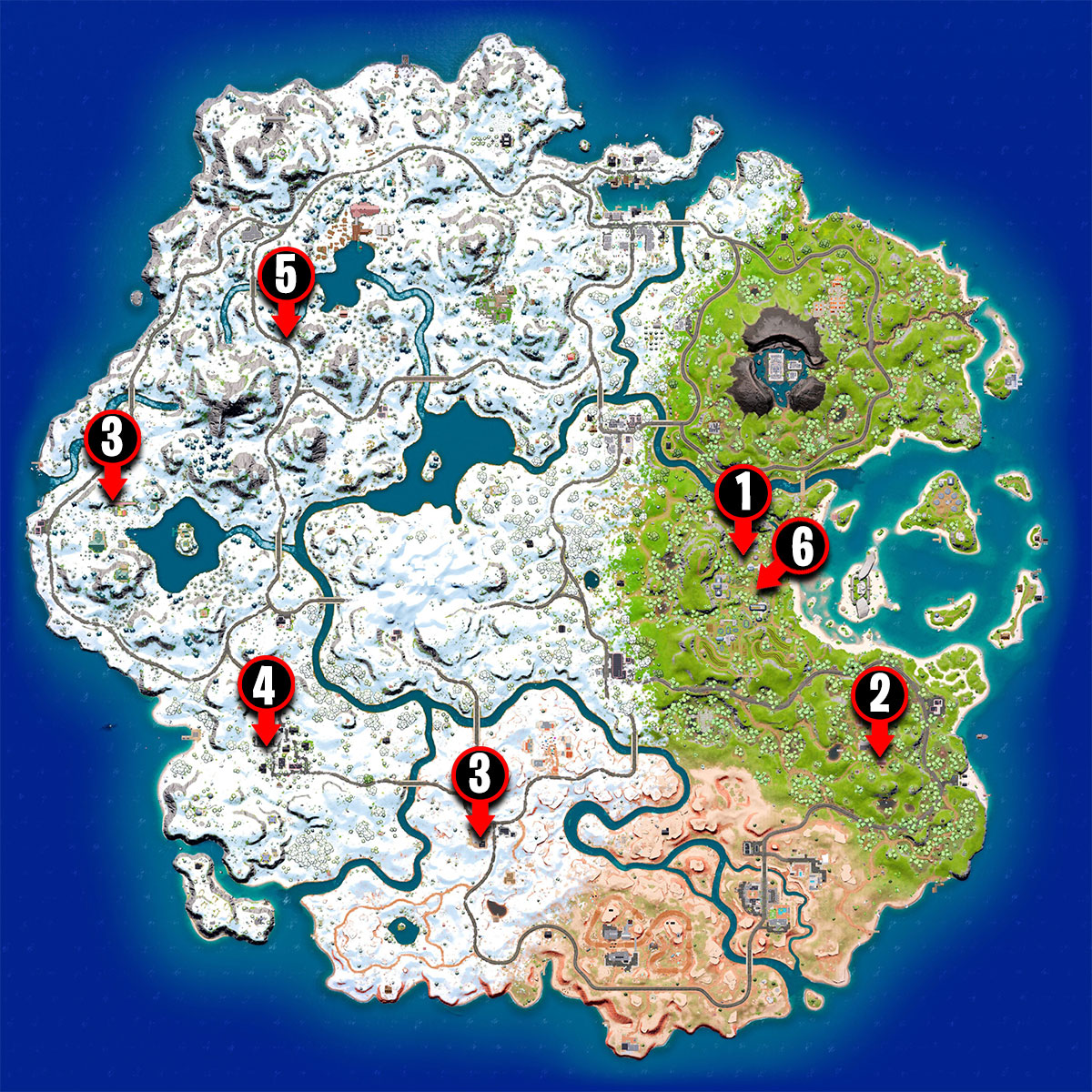 All Exotic Weapons and their locations in Fortnite Chapter 3 Season 1 ...