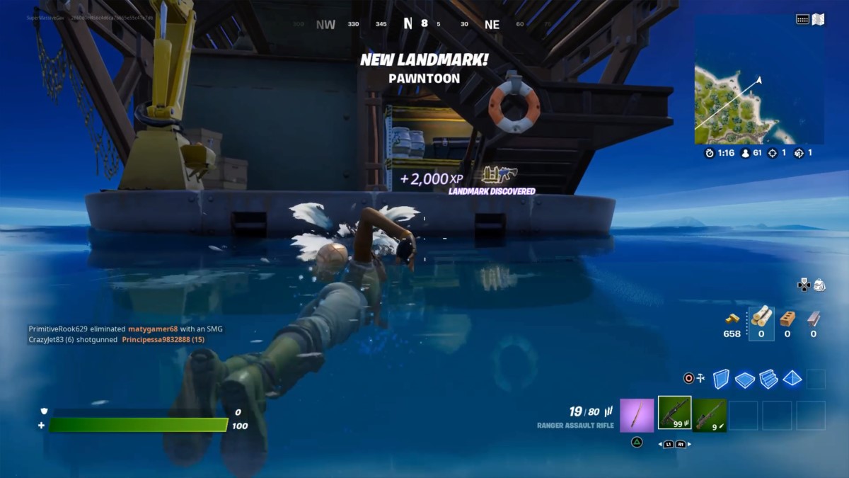 Where to find the loot boat in Fortnite Chapter 3 Season 1 - Gamepur