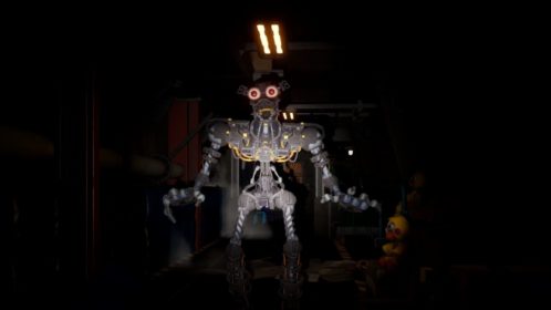 How to avoid animatronic endoskeletons in Five Night's at Freddy's ...